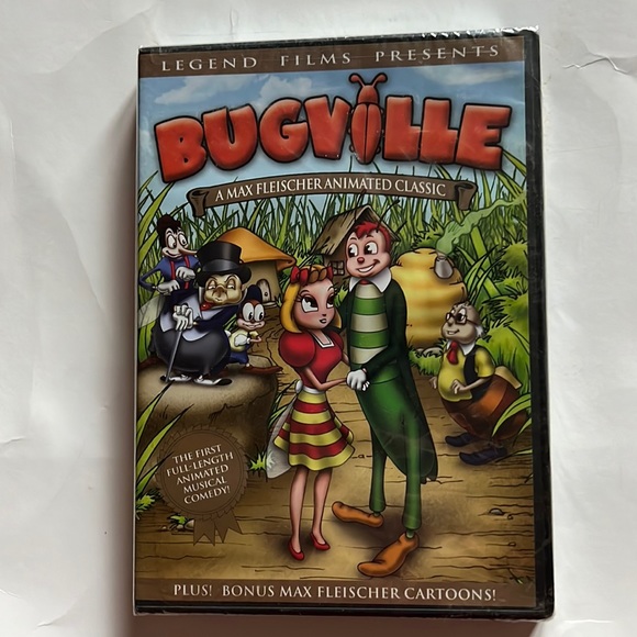 Legend Films | Media | New Sealed Bugville Dvd With Bonus Cartoons ...